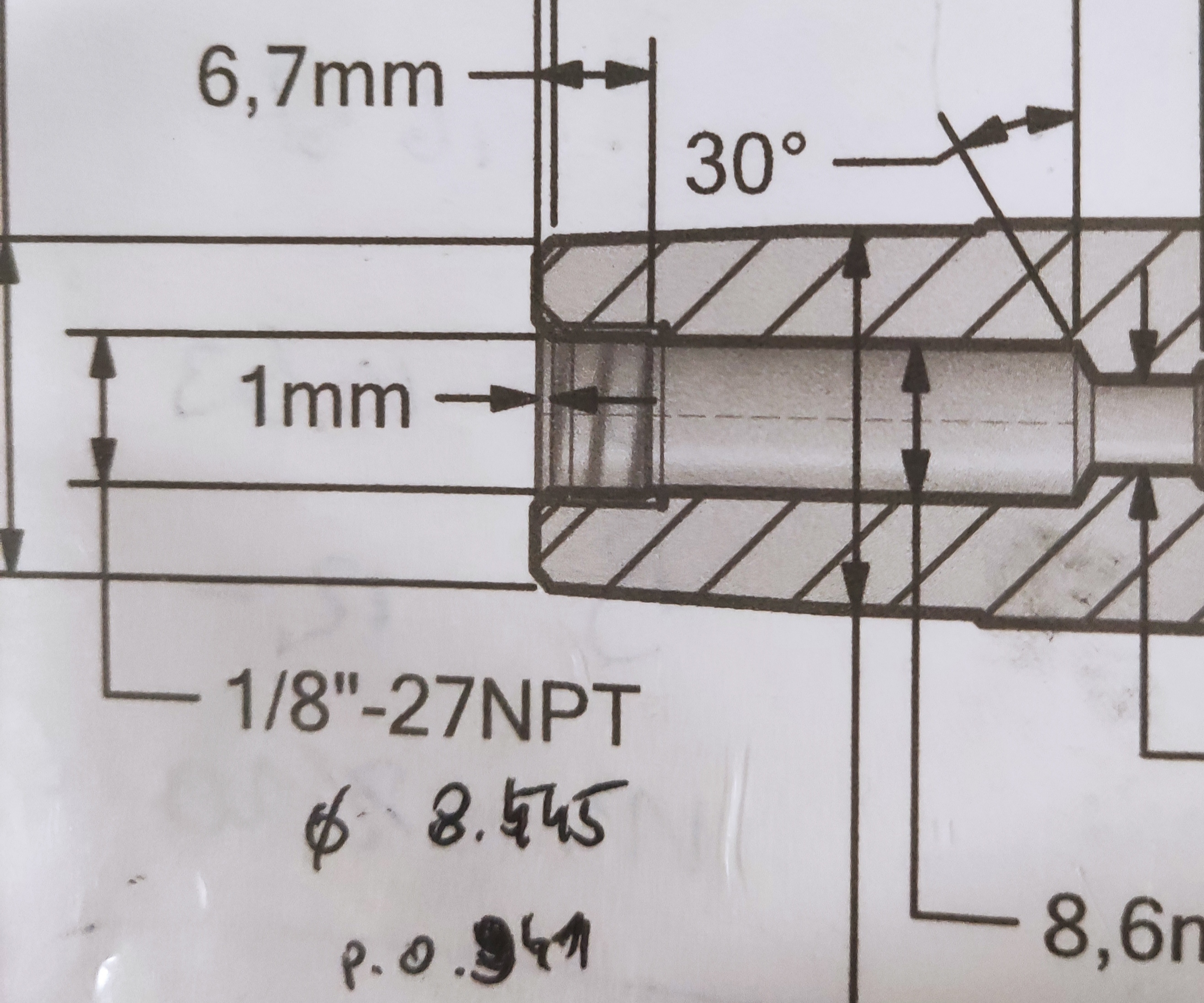 Gwint 1 8 27NPT Cnc info pl FORUM CNC
